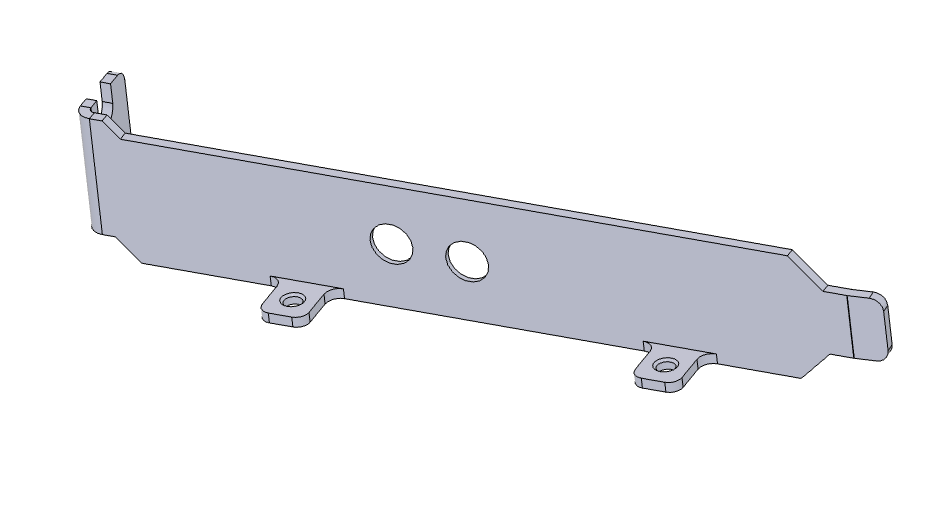 PicoGUS soundcard bracket by Retro Frog | Download free STL model ...