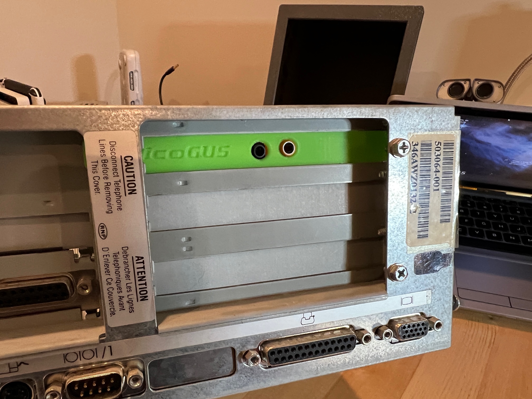 PicoGUS soundcard bracket by Retro Frog | Download free STL model ...