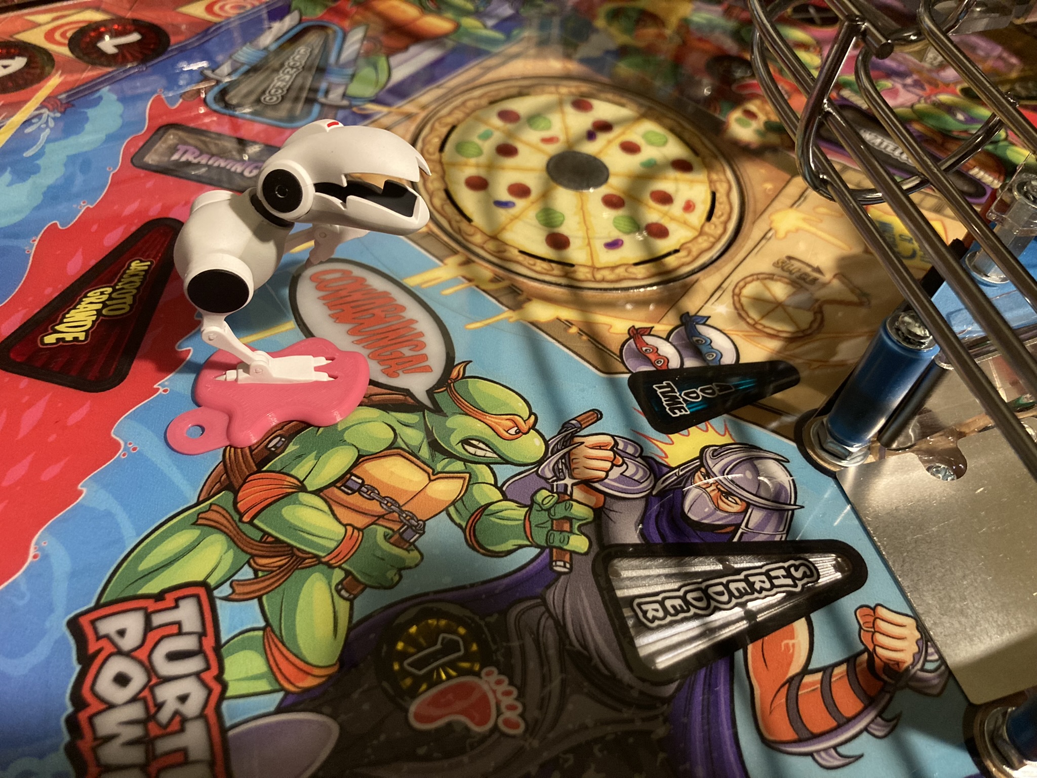 NECA Mouser "Ooze" Mount for Stern TMNT Pinball Machine by plasticbugs ...