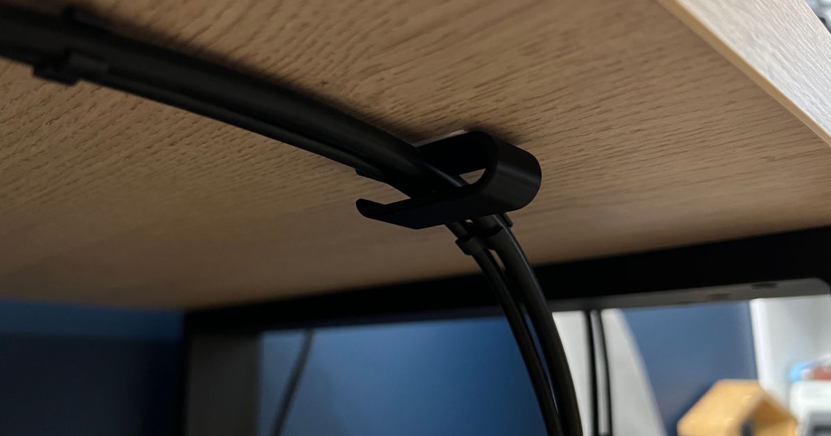 Simple cable organizer by Bartek B | Download free STL model ...