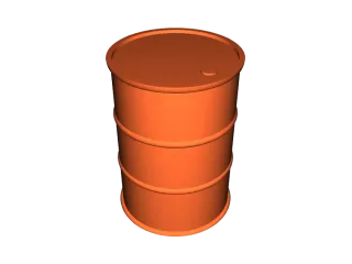 N Scale Oil Barrel by Jordan Ludusan | Download free STL model ...