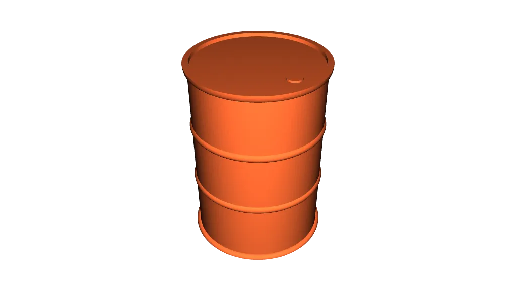 N Scale Oil Barrel by Jordan Ludusan | Download free STL model ...