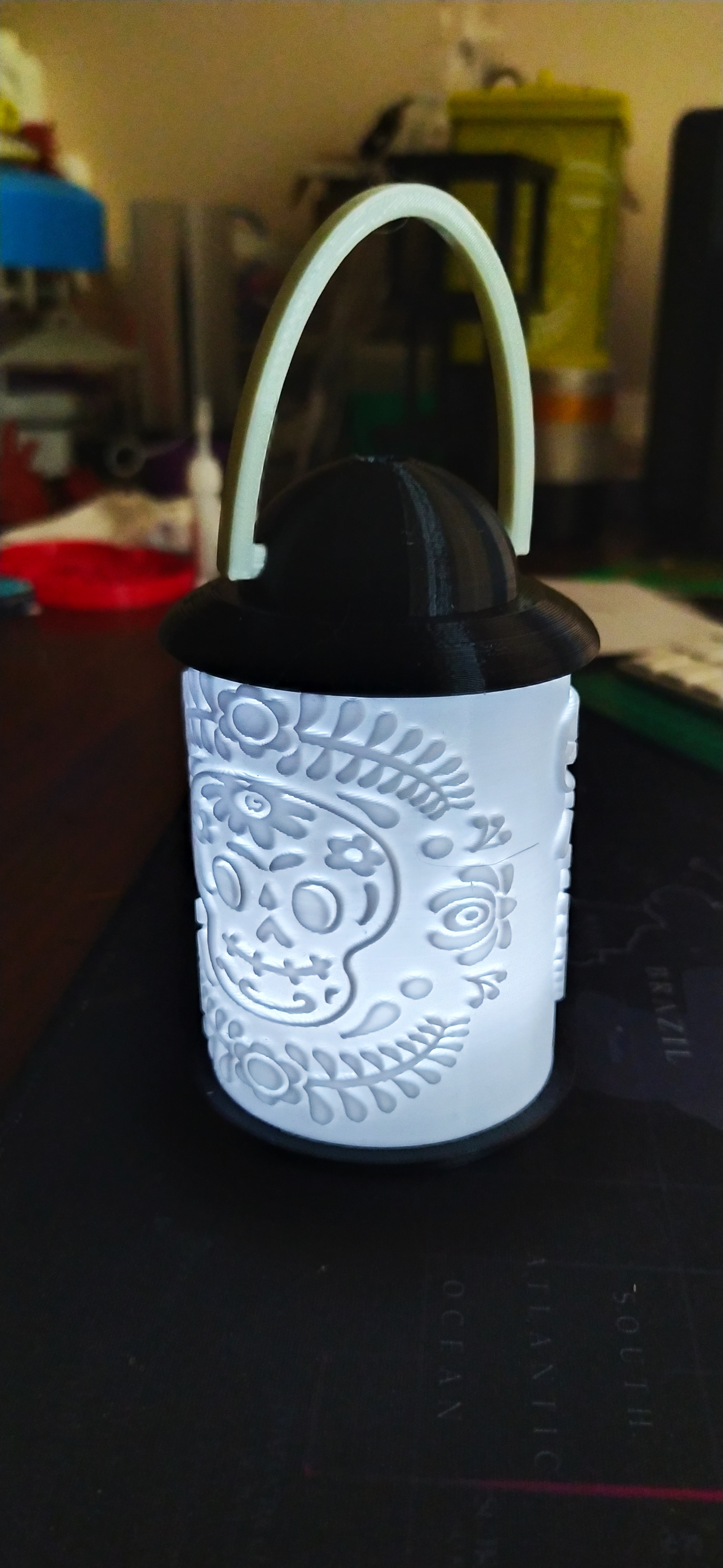 Lamparita LED de Día de Muertos / Day of the Dead LED Lamps by Dieguito ...