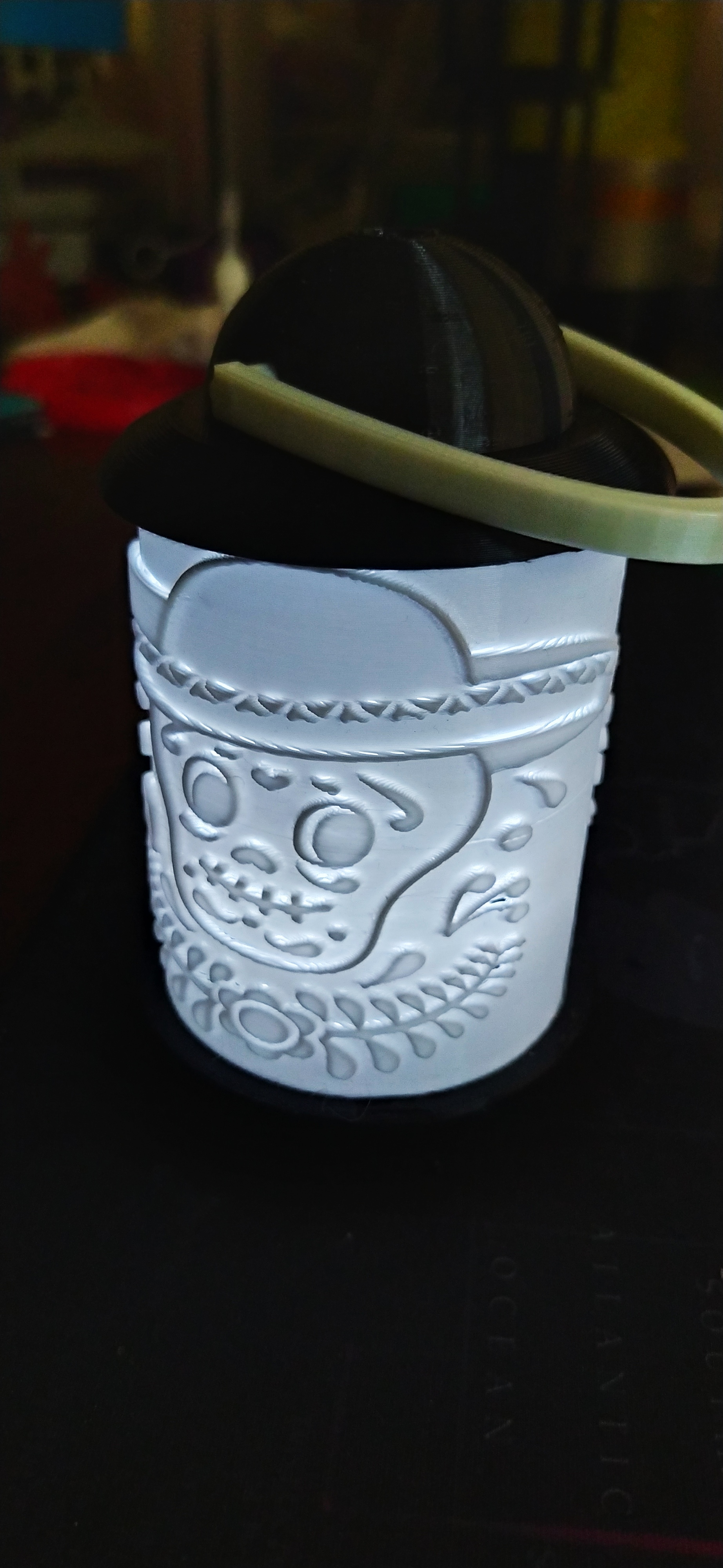 Lamparita LED de Día de Muertos / Day of the Dead LED Lamps by Dieguito ...