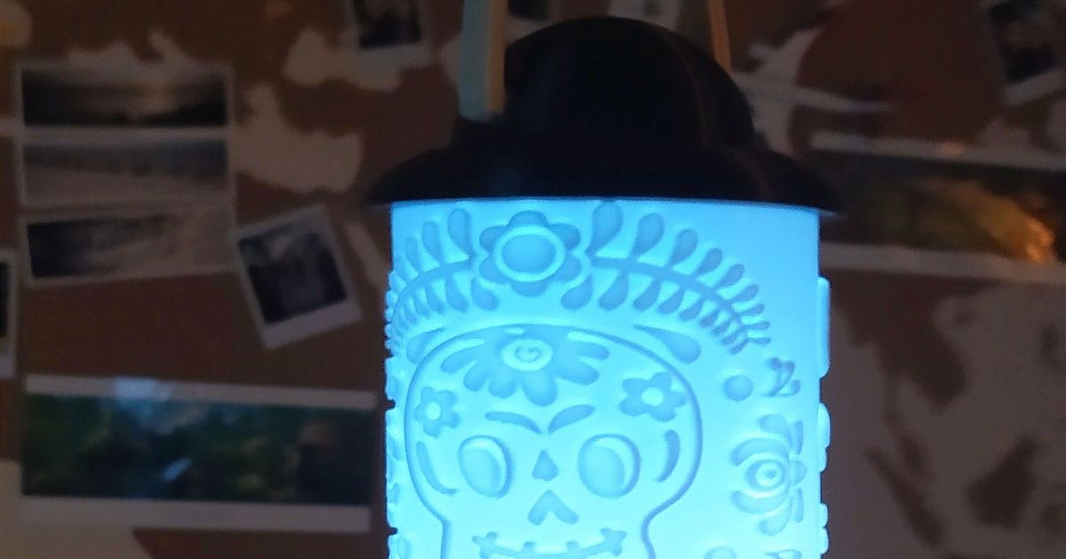 Lamparita LED de Día de Muertos / Day of the Dead LED Lamps by Dieguito ...