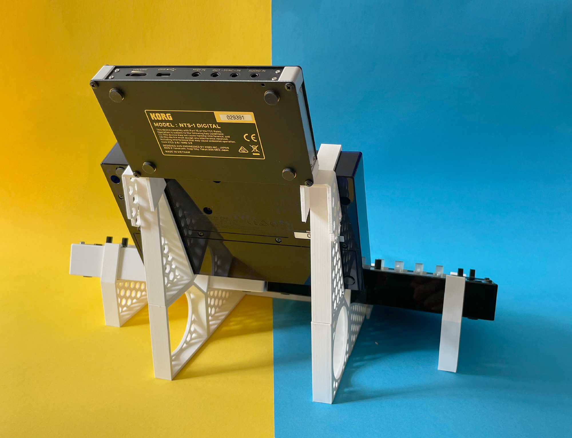 Modular stand Korg Volca & Korg NTS-1 by Alessiodral | Download free ...