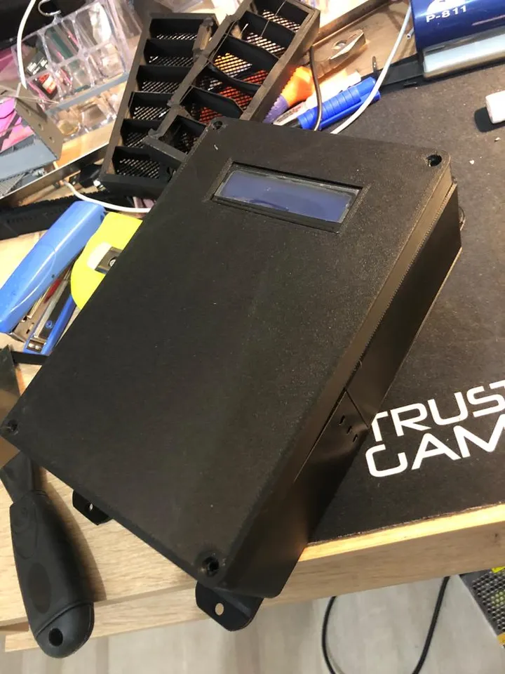 Lcd 16x2 project box arduino by B55kzlkaya | Download free STL model ...