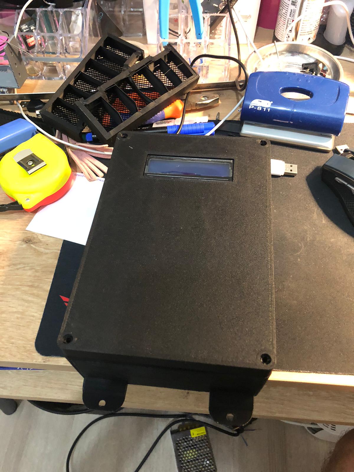 Lcd 16x2 Project Box Arduino By B55kzlkaya Download Free Stl Model