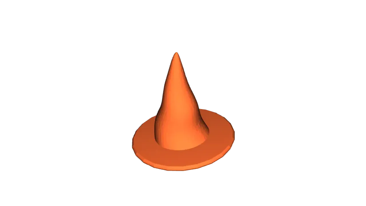 ZOU GHOST witch hat by Gunthrax | Download free STL model | Printables.com