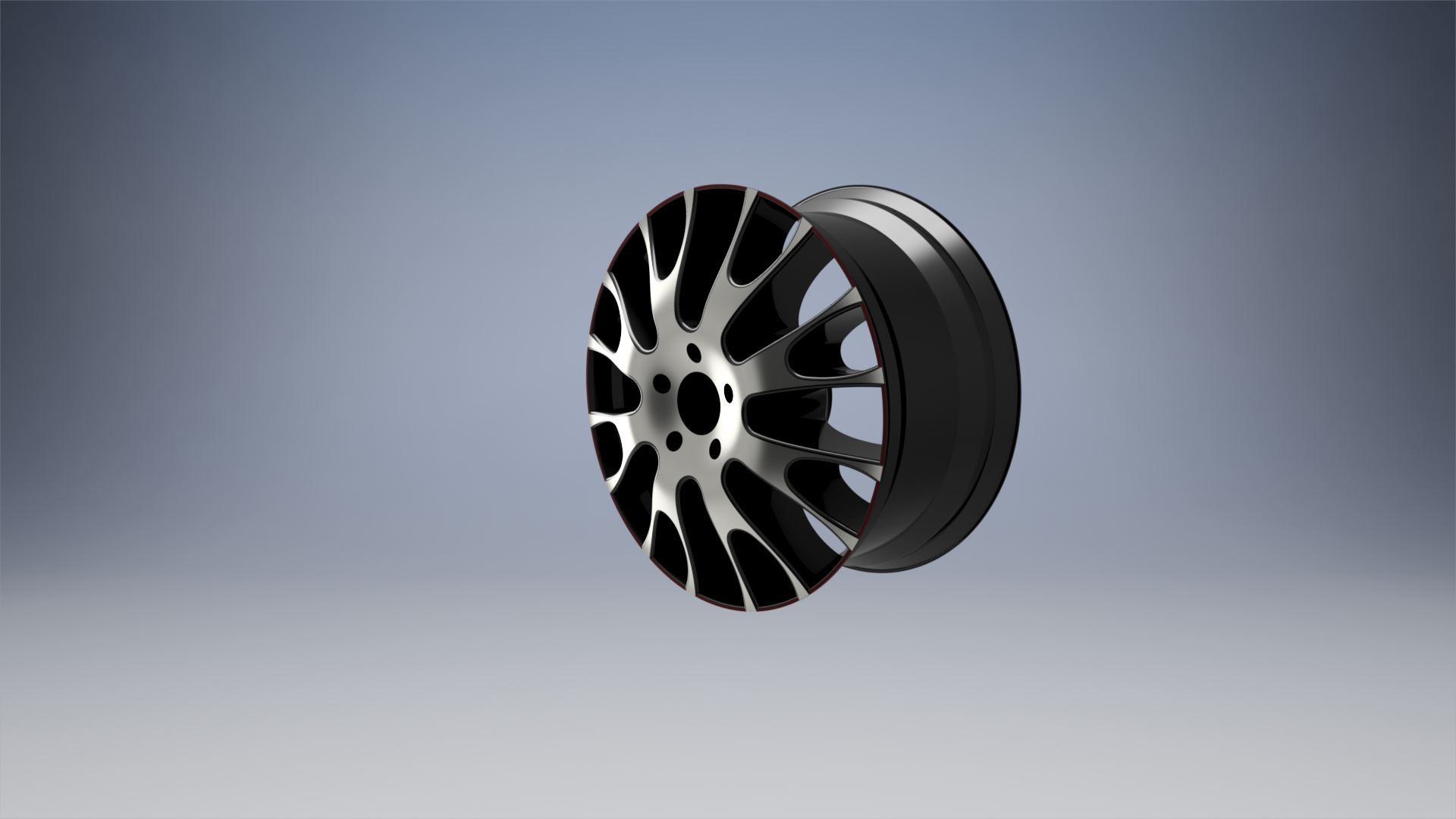 Sports Car Wheel by J.Spoor | Download free STL model | Printables.com
