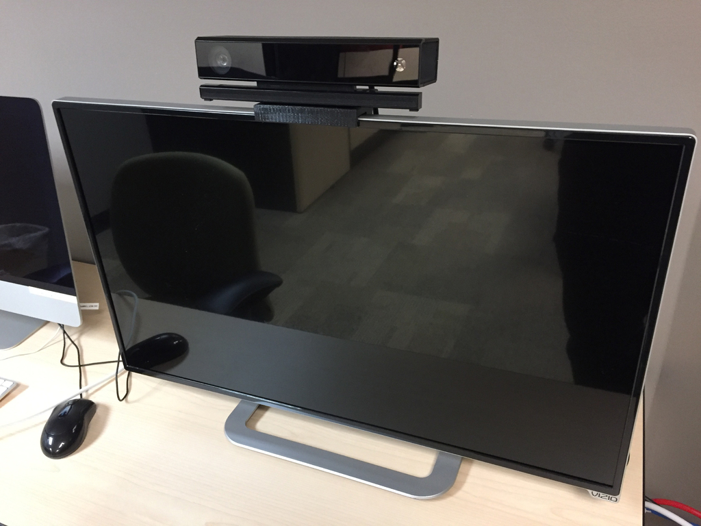 Xbox One Kinect Mounting Bracket for Vizio M322i by mistrmakr ...