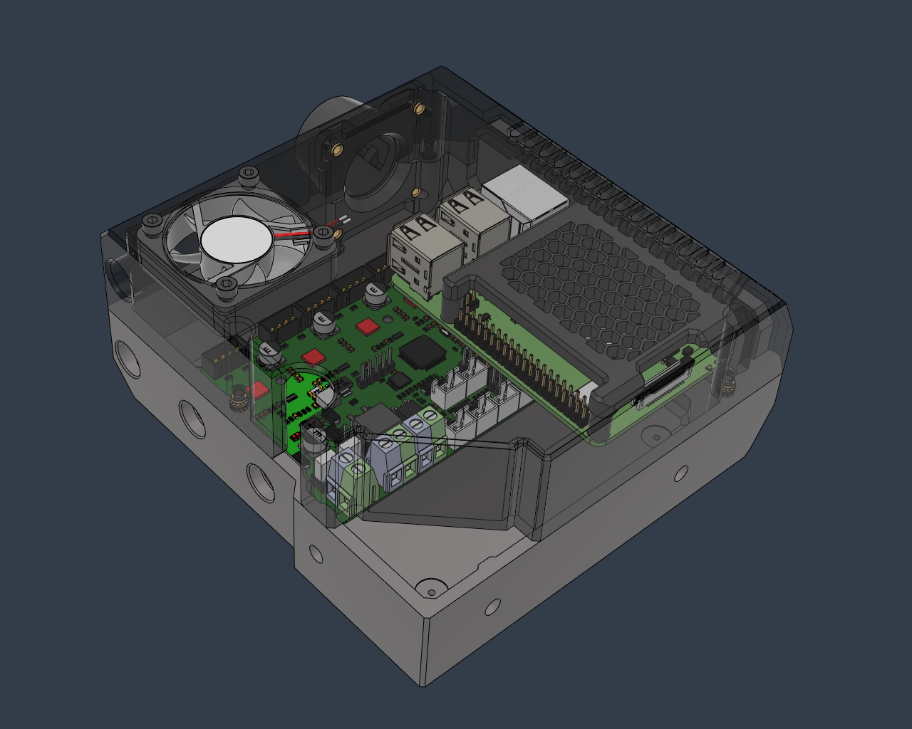 RatRig V-Minion Electronics Enclosure by Squirrelbrain | Download free ...