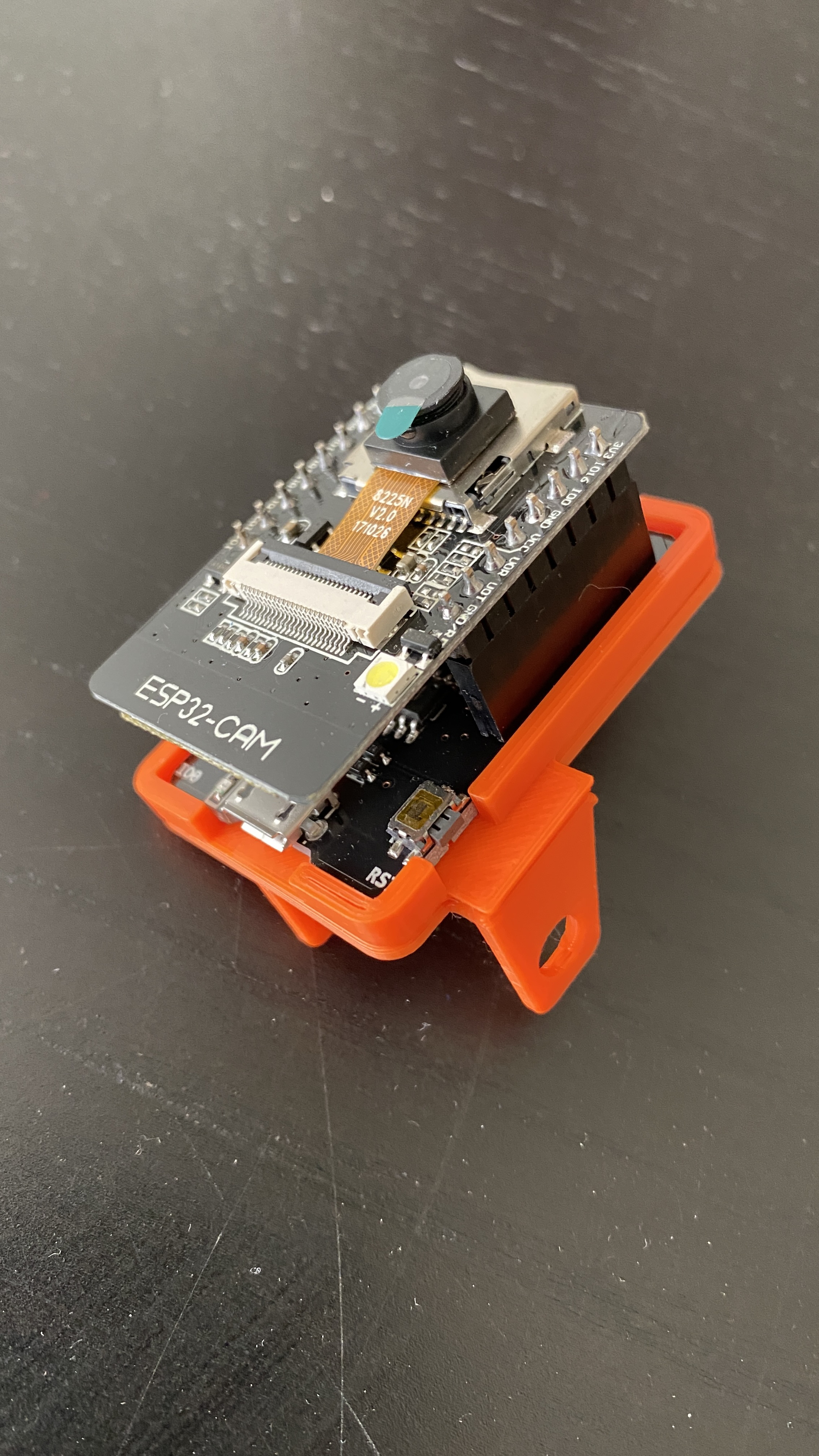 ESP32CAM module holder for tilt pan module R.1 by gsatelite | Download ...