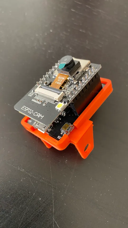 ESP32CAM module holder for tilt pan module R.1 by gsatelite | Download ...