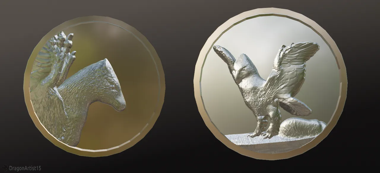 Anchiornis Coin by DragonArtist15 | Download free STL model ...