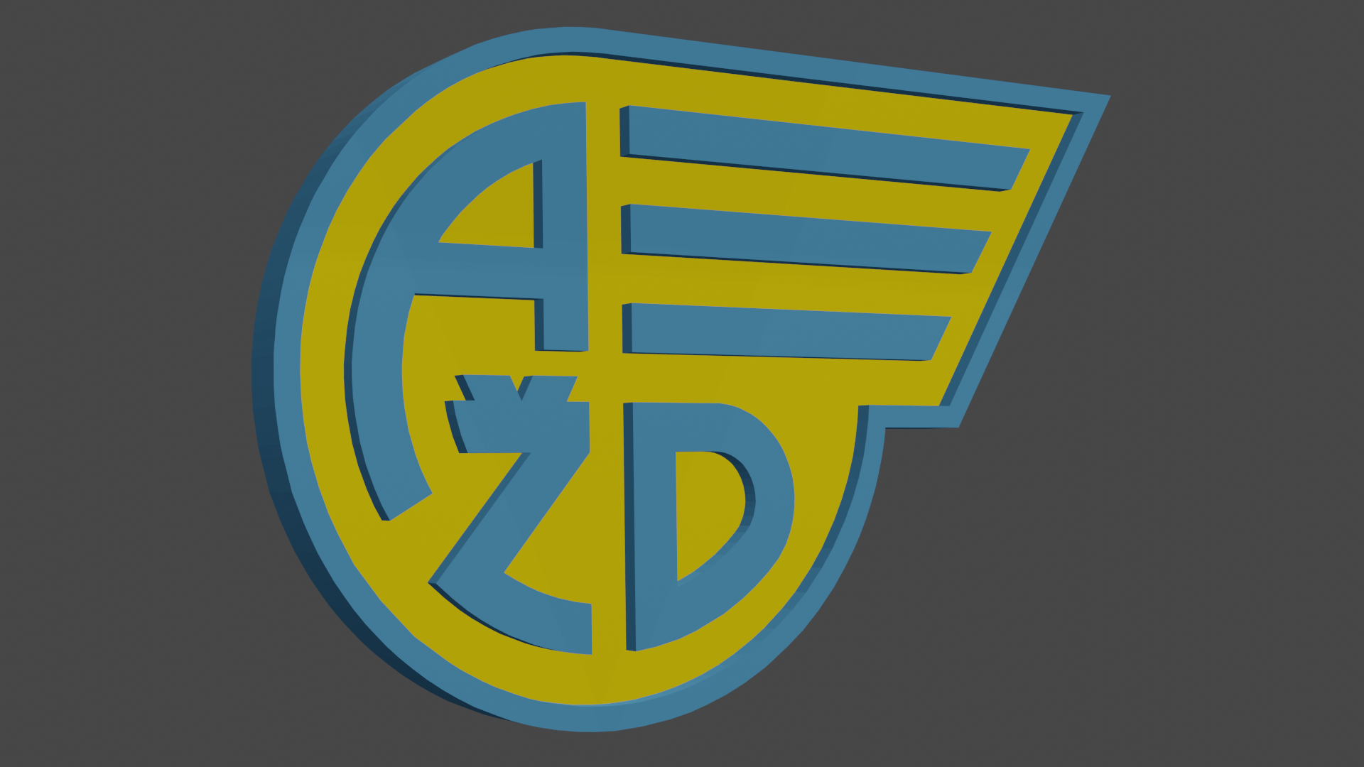 AŽD logo by Ondřej Hladík | Download free STL model | Printables.com