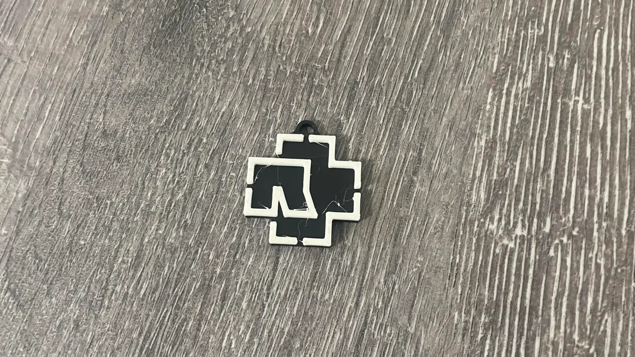 Rammstein keychain by Ondřej Hladík | Download free STL model ...