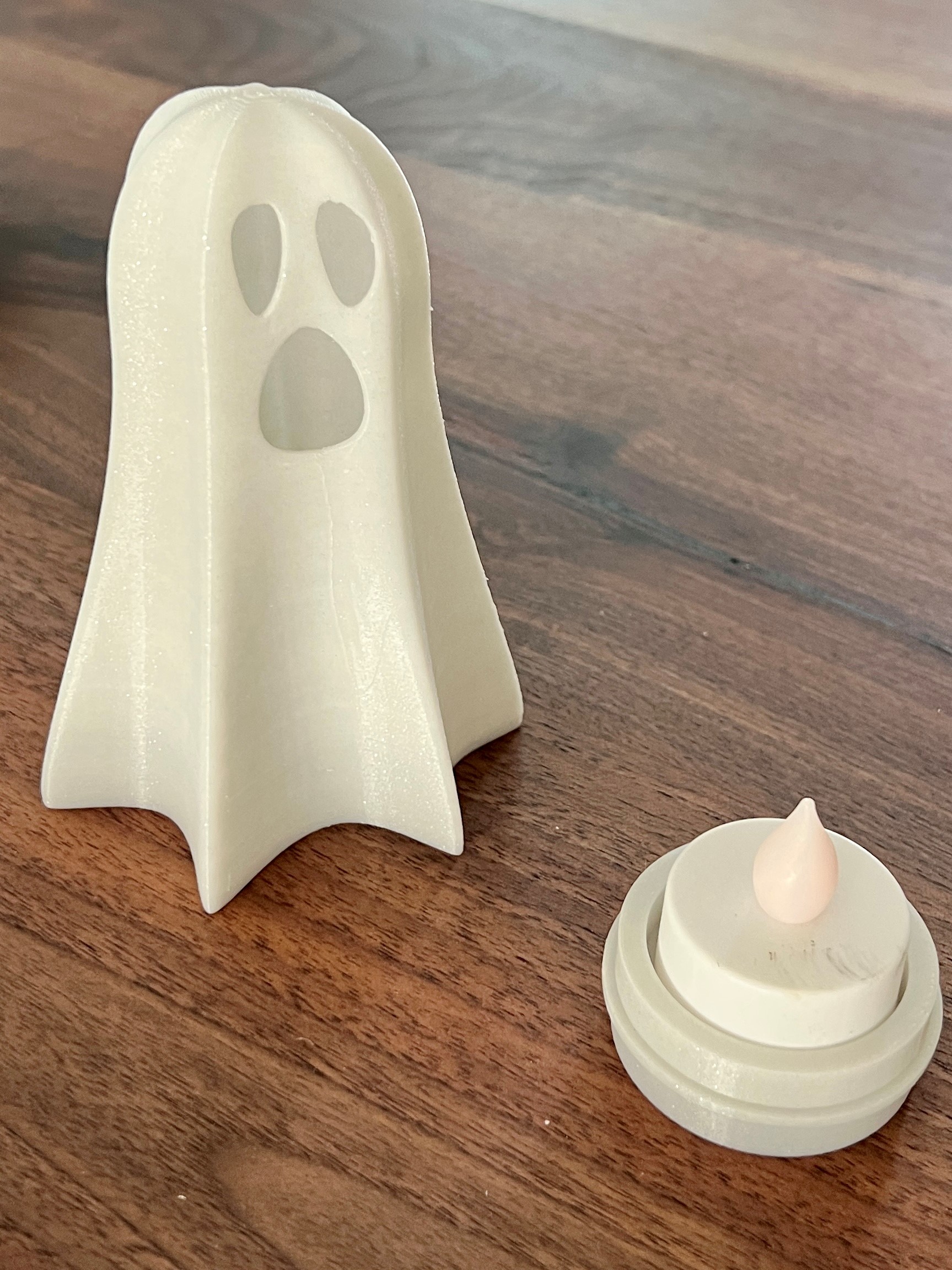 Tea Candle Ghost Lamp by Wes W | Download free STL model | Printables.com