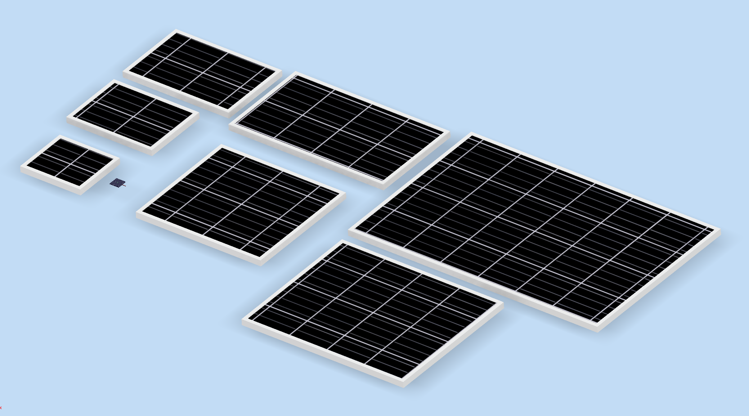 solar panel by EA3D | Download free STL model | Printables.com