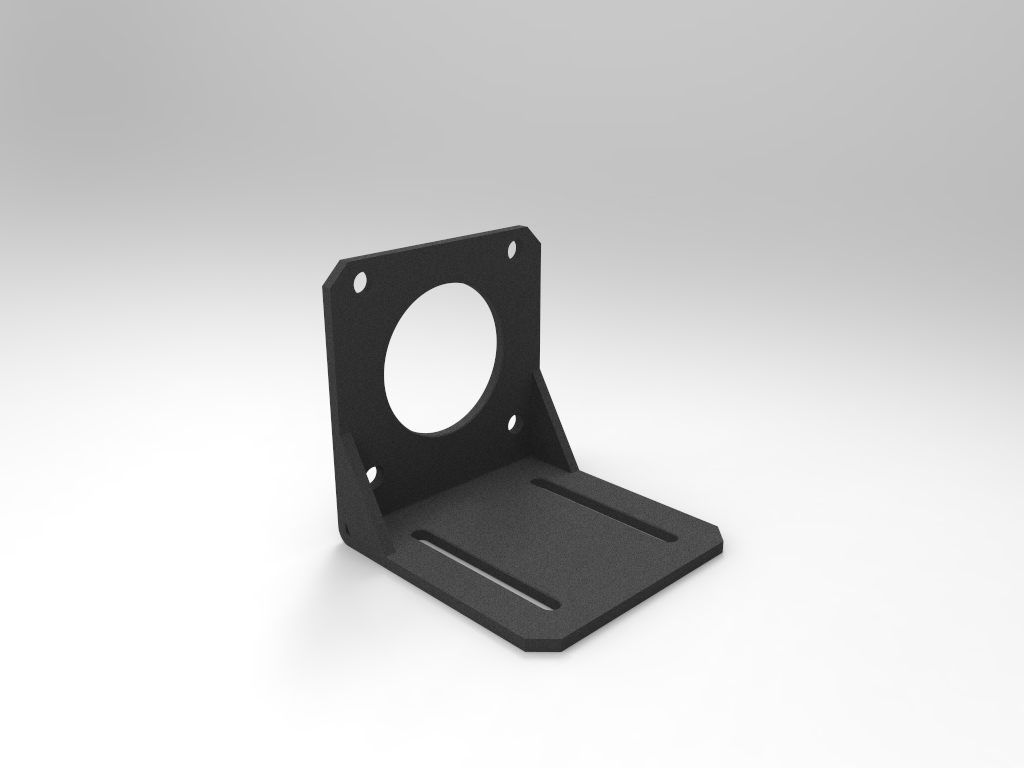 NEMA-23 Stepper Motor Mount von EA3D | Kostenloses STL-Modell ...