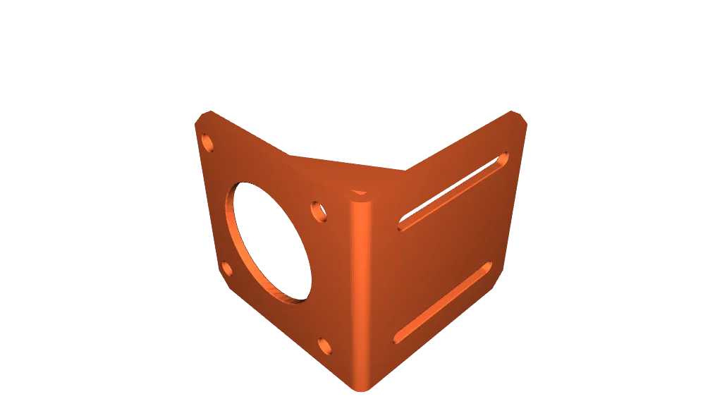 NEMA-23 Stepper Motor Mount by EA3D | Download free STL model ...