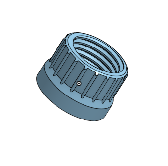 9x20 Lathe Spindle Nose Thread Protector by kaje | Download free STL ...