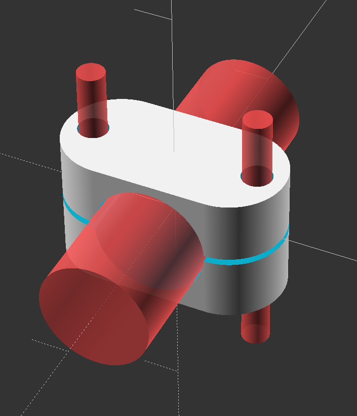 Customizable Stackable Tube/Pipe Clamp (UPDATED!) by BobCc | Download ...