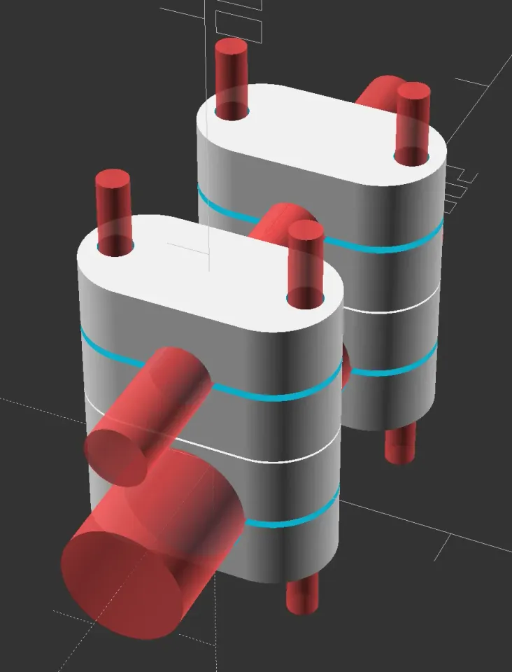 Customizable Stackable Tube/Pipe Clamp (UPDATED!) by BobCc | Download ...