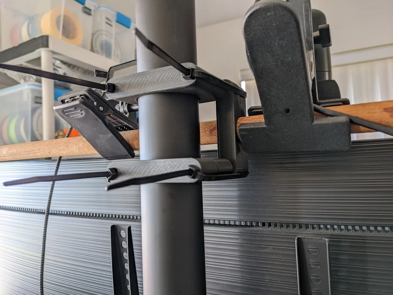 Customizable Stackable Tube/Pipe Clamp (UPDATED!) by BobCc | Download ...