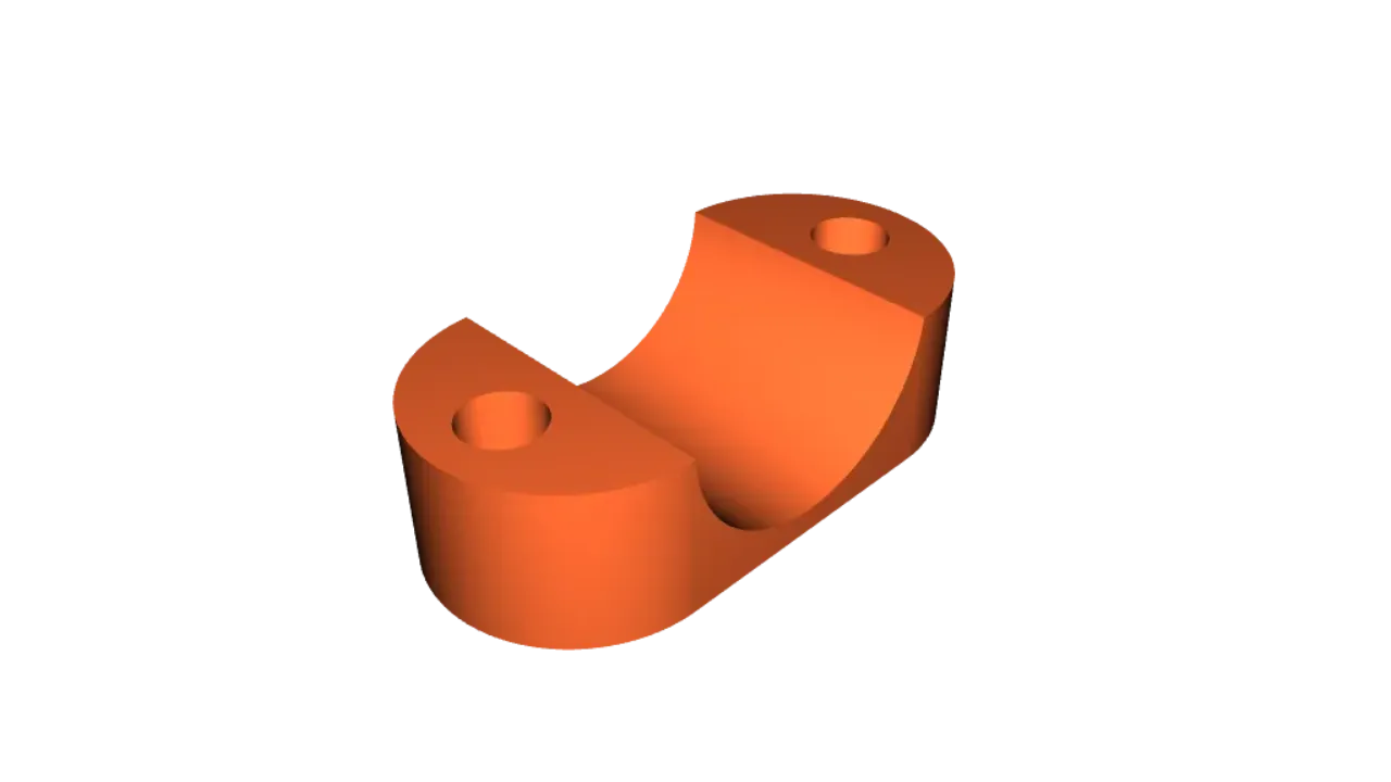 Customizable Stackable Tube/Pipe Clamp (UPDATED!) by BobCc | Download ...
