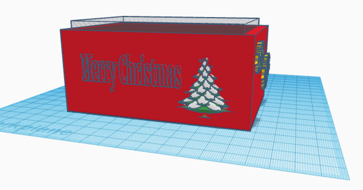 Christmas Holiday Box by westery1 | Download free STL model ...