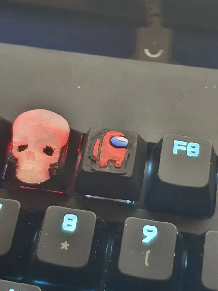 Among Us Keycap by Biowolf | Download free STL model | Printables.com