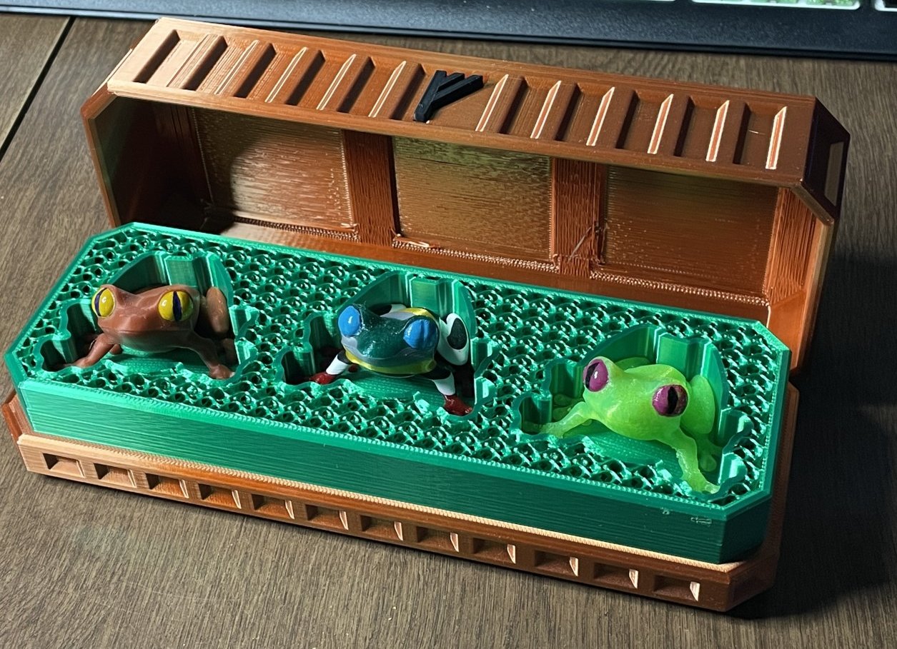 Dwarven Frog Collector Box by blueMage | Download free STL model ...