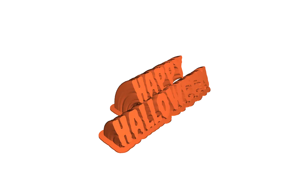 Happy Halloween by Alvin Pan | Download free STL model | Printables.com