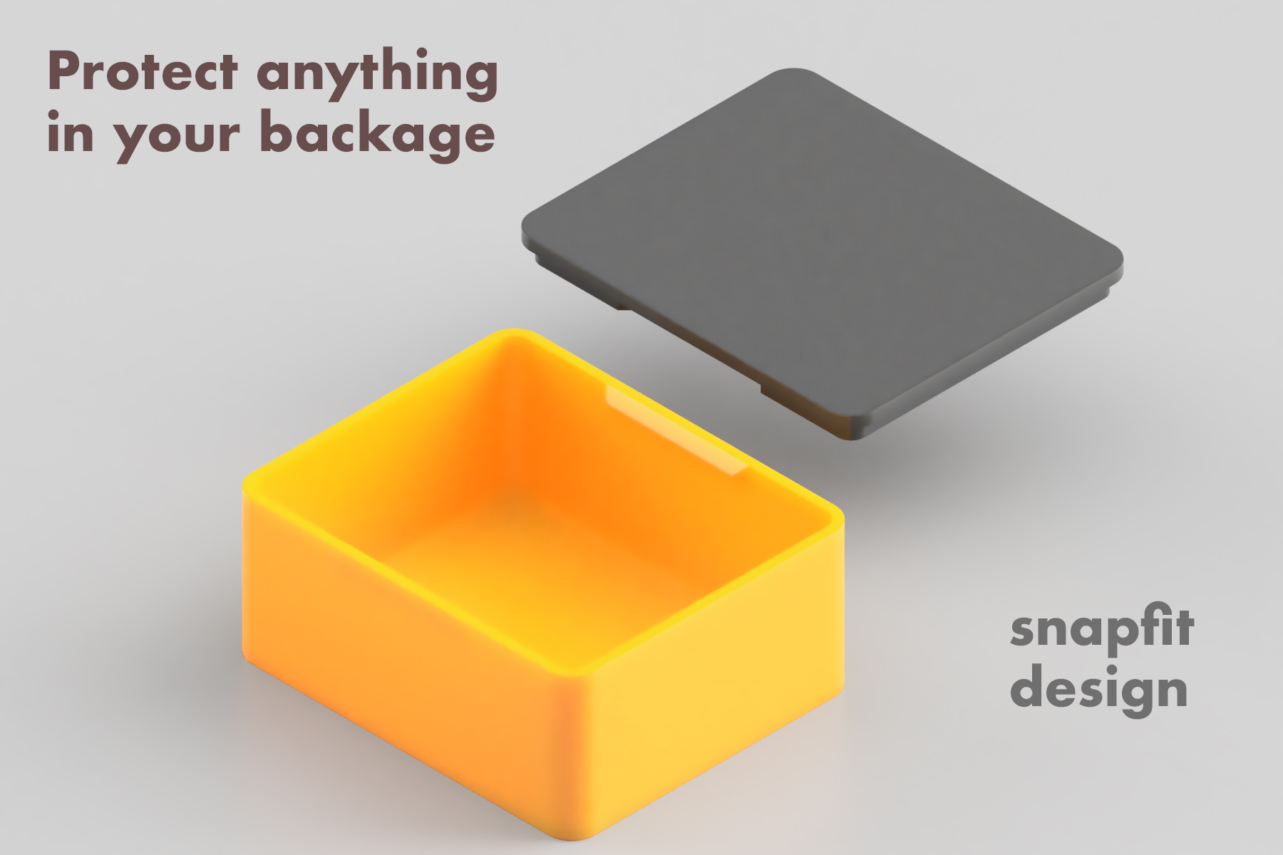 Snapfit Box by ly keosovandara | Download free STL model | Printables.com