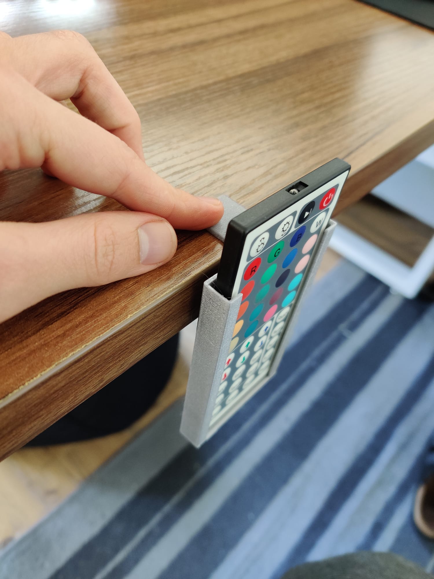 LED Remote Holder by Starman | Download free STL model | Printables.com
