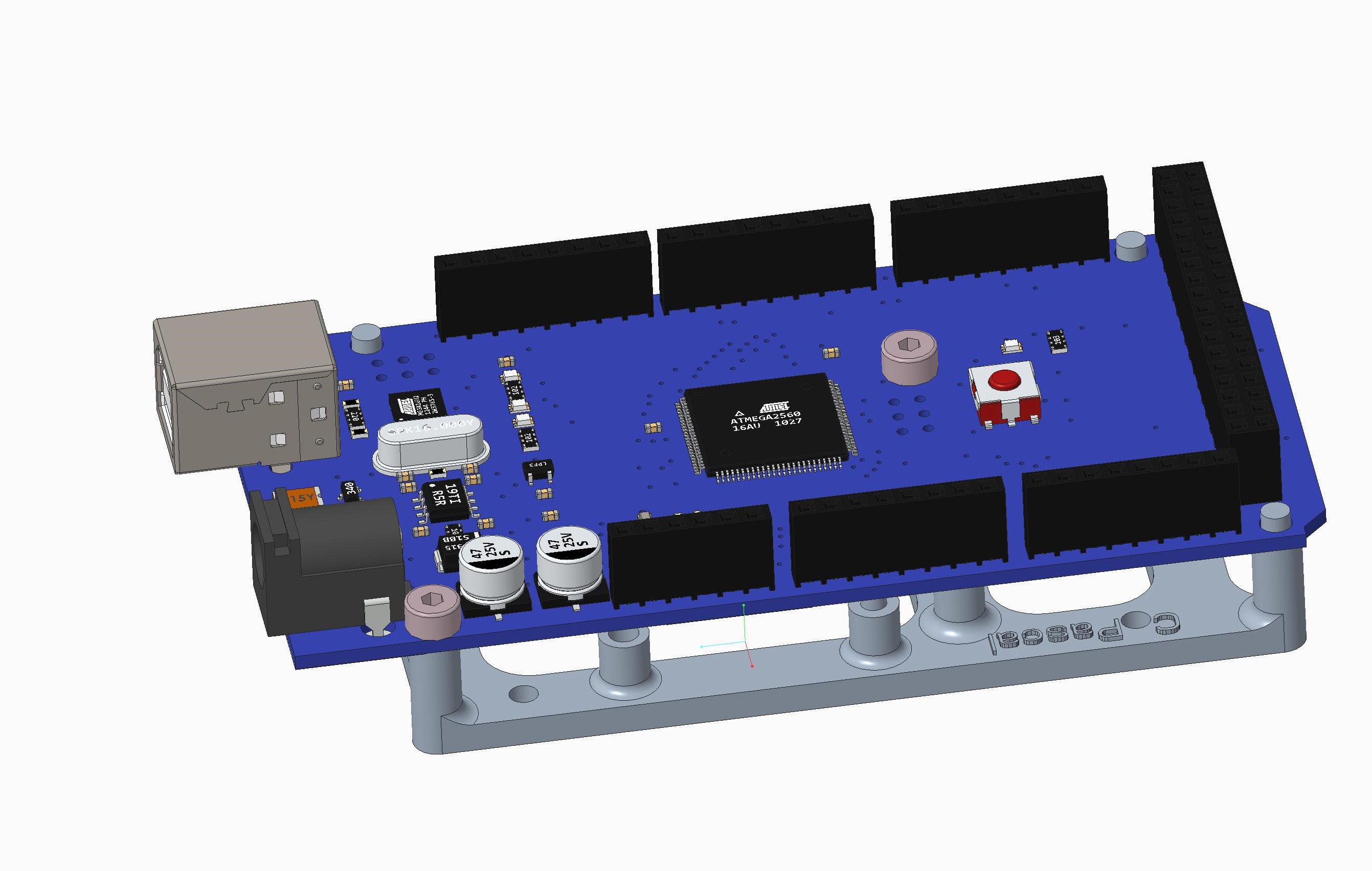 Universelle Arduino Halterung Arduino Uno Arduino Mega Esp 32 By