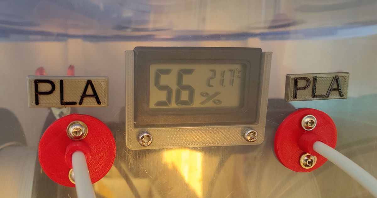 Drybox Humidity Sensor Holder by Mouky | Download free STL model ...