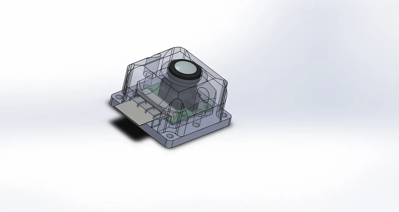 Raspberry Pi camera wide angle case by Cip00 | Download free STL model ...