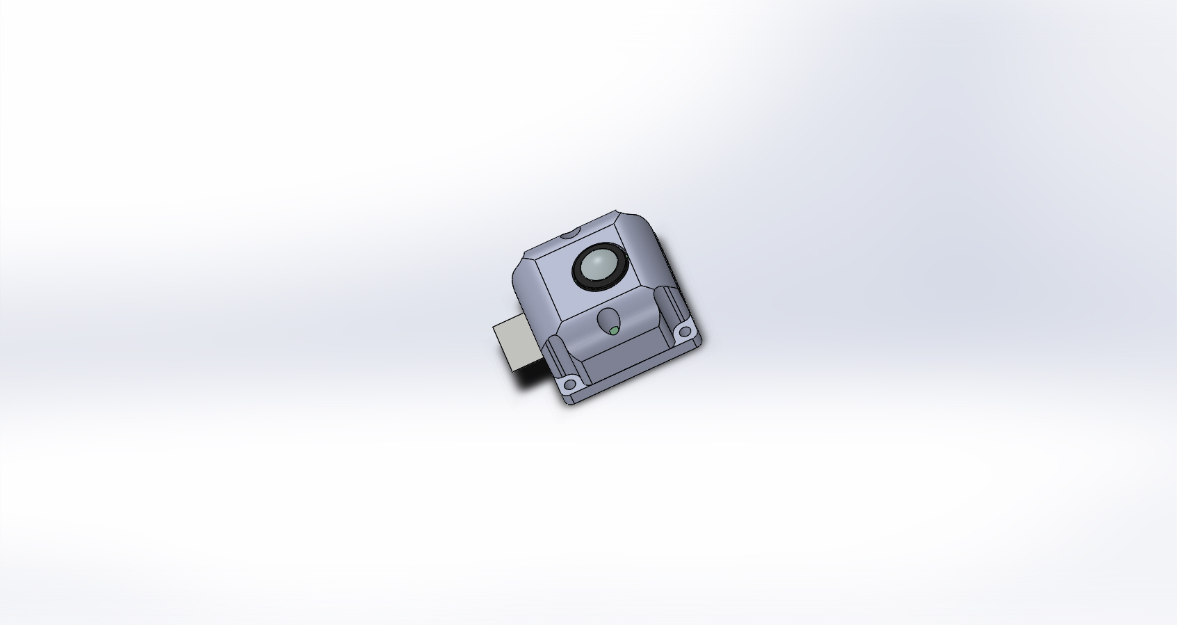 Raspberry Pi camera wide angle case by Cip00 | Download free STL model ...