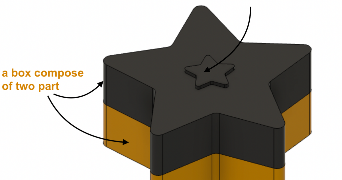 Star box by M@kerdugrenier | Download free STL model | Printables.com