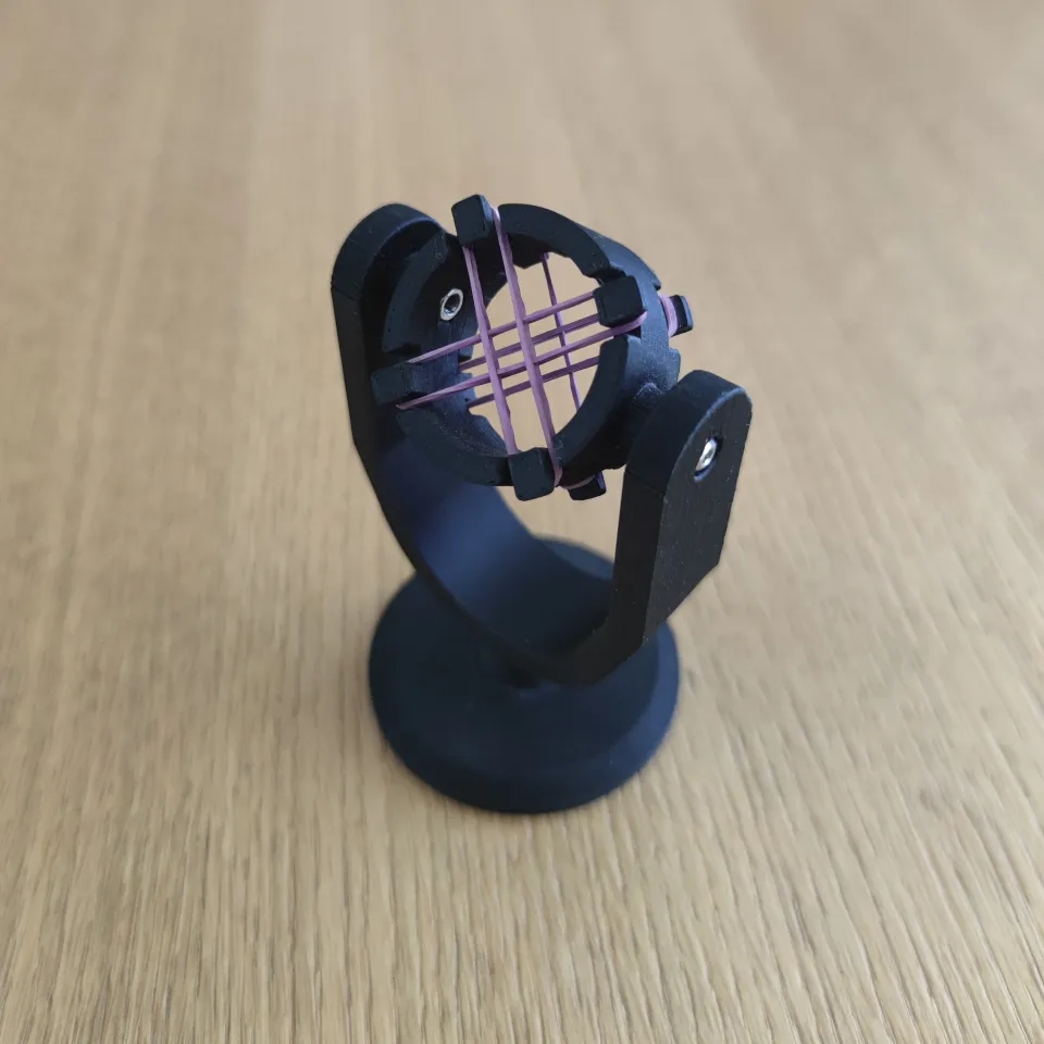 Anti-Vibration Microphone Desk Stand by DaHaubi | Download free STL ...