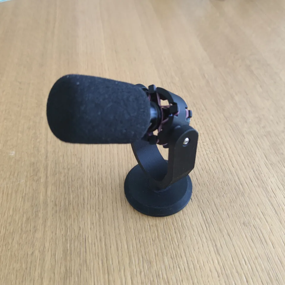 Anti-Vibration Microphone Desk Stand by DaHaubi | Download free STL ...