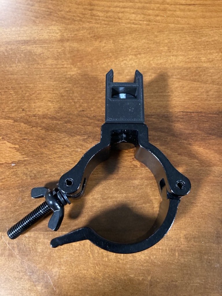 LED Strip Channel to 2" Pipe Clamp Adapter by willyc_ | Download free ...