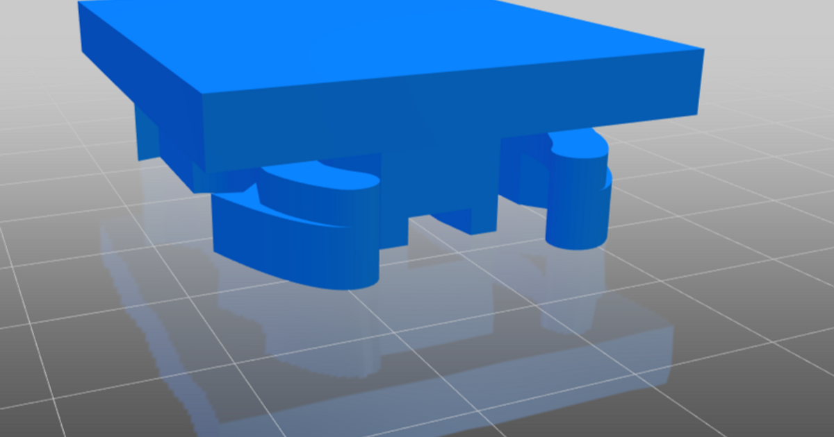 GoPro Generic base clip mount by SLaSH_007_1 | Download free STL model ...