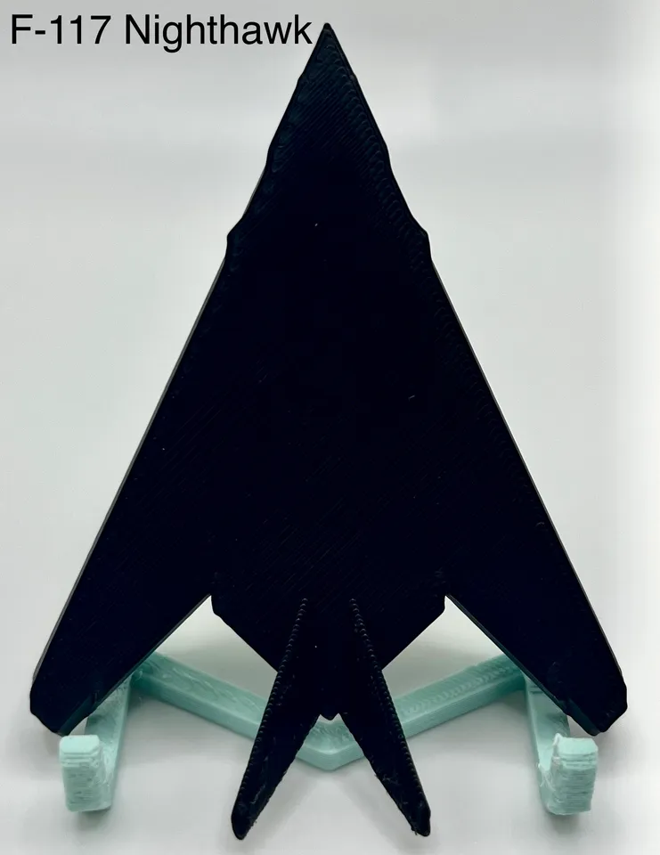Minimal F-117 Nighthawk Magnet by Cobalt3D | Download free STL model ...