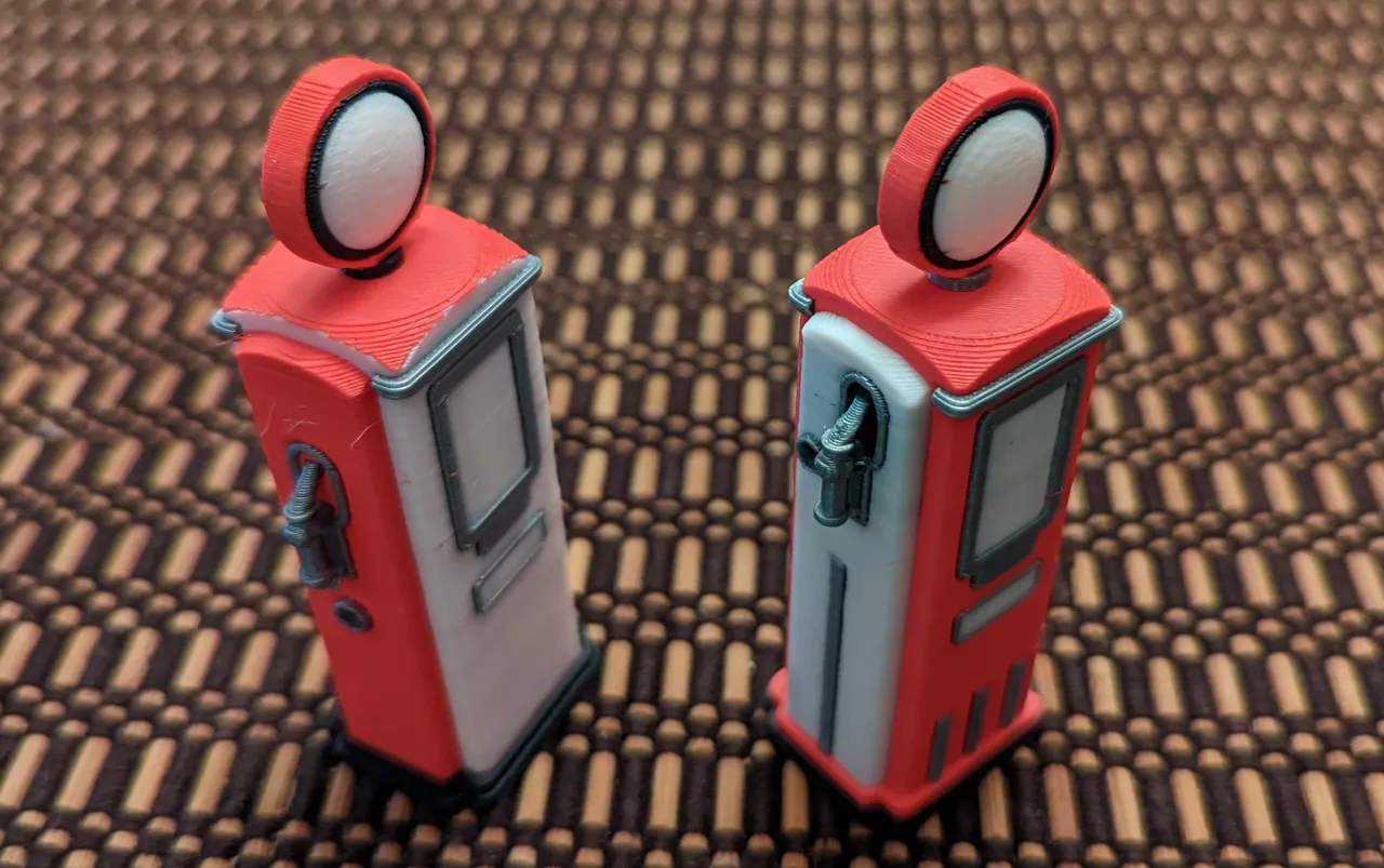 1950's "Fancy" Gas Pump by djunod | Download free STL model ...