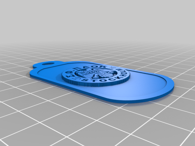 keychain paok by STTS | Download free STL model | Printables.com