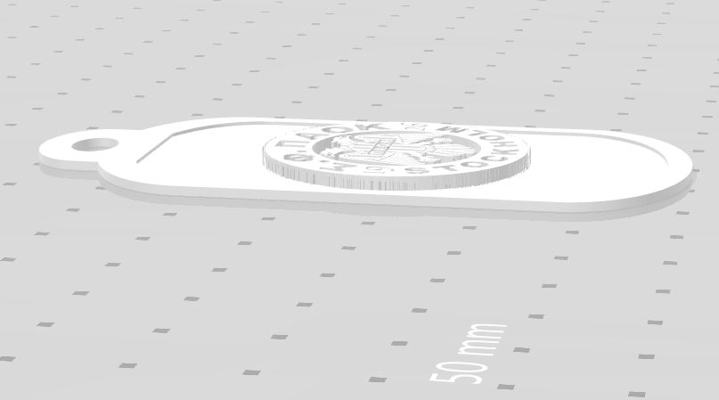 keychain paok by STTS | Download free STL model | Printables.com