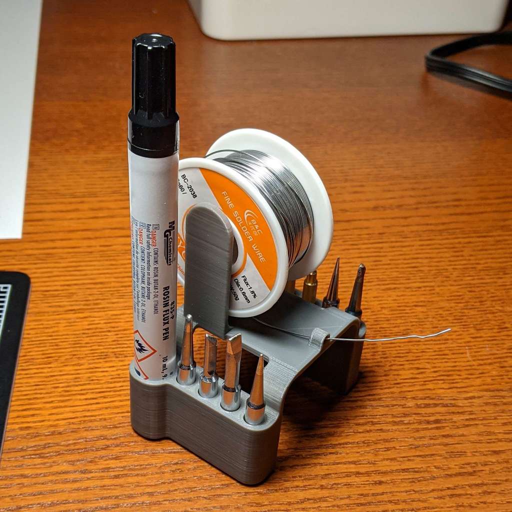 Removable Spool and Tip Caddy for Weller WLC100 by Chris Huab ...
